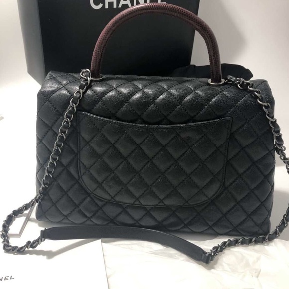 CHANEL | Bags | Chanel Coco Handlelizard Handle | Poshmark